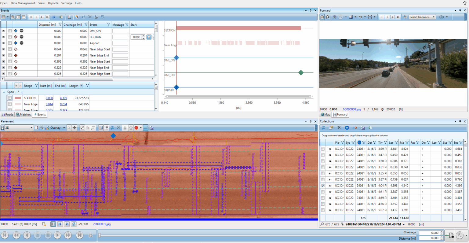 Pavement Condition Surveys – ICC-IMS